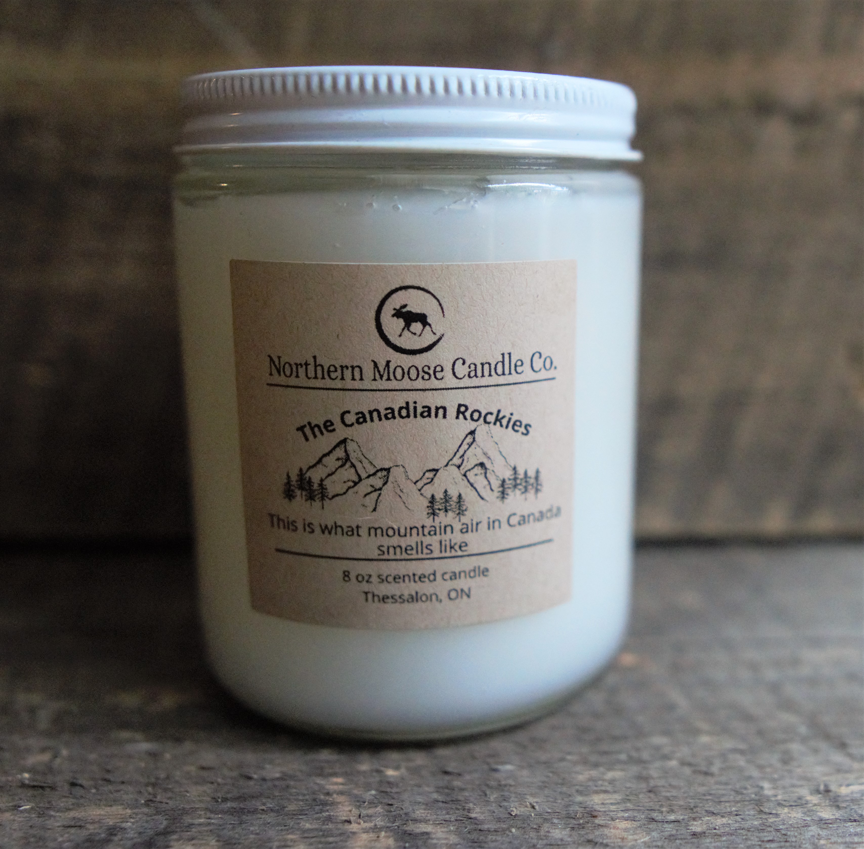 The Canadian Rockies Scented Candle, 8 oz - Simple Life
